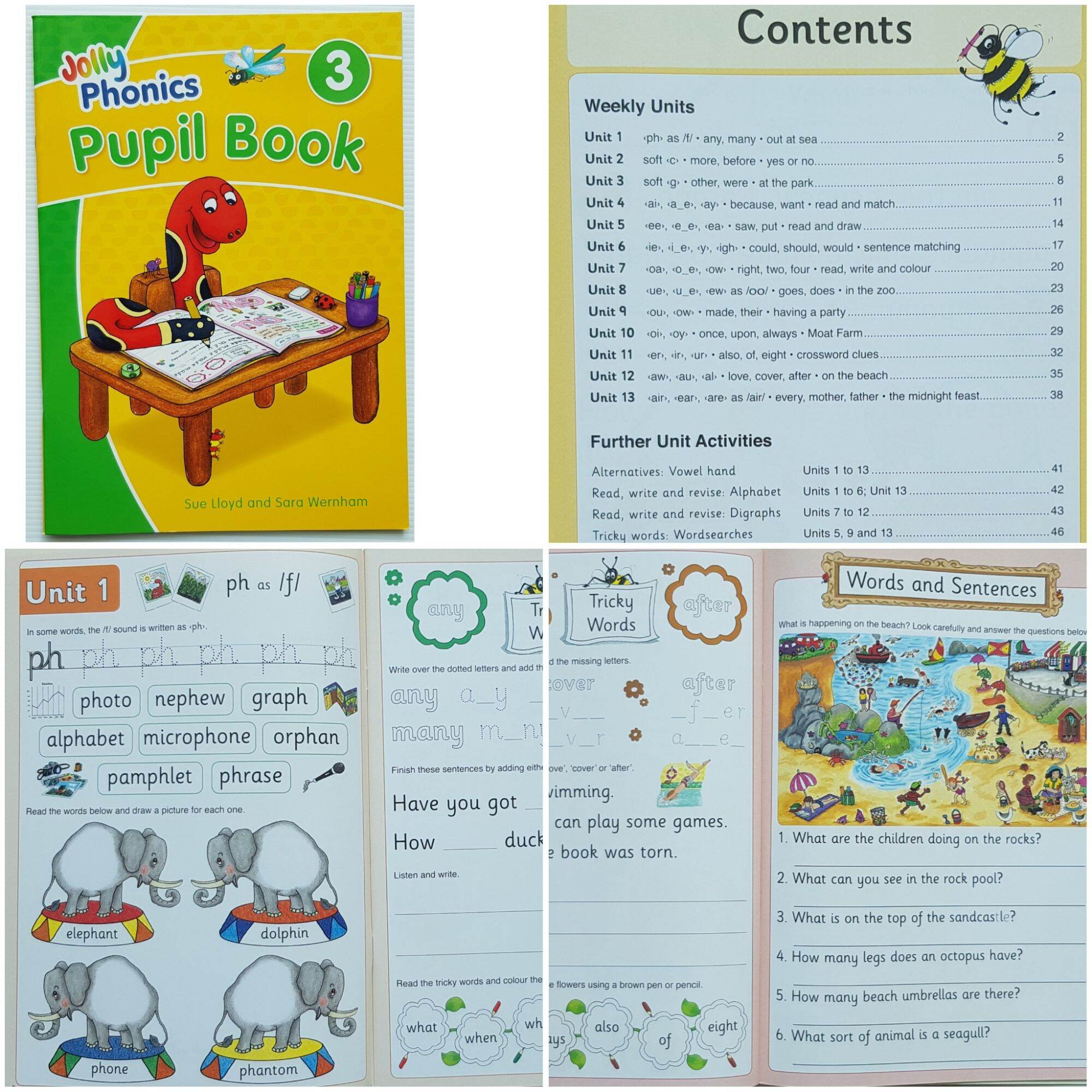 Jolly phonics pupil book 3 N | Lazada.co.th