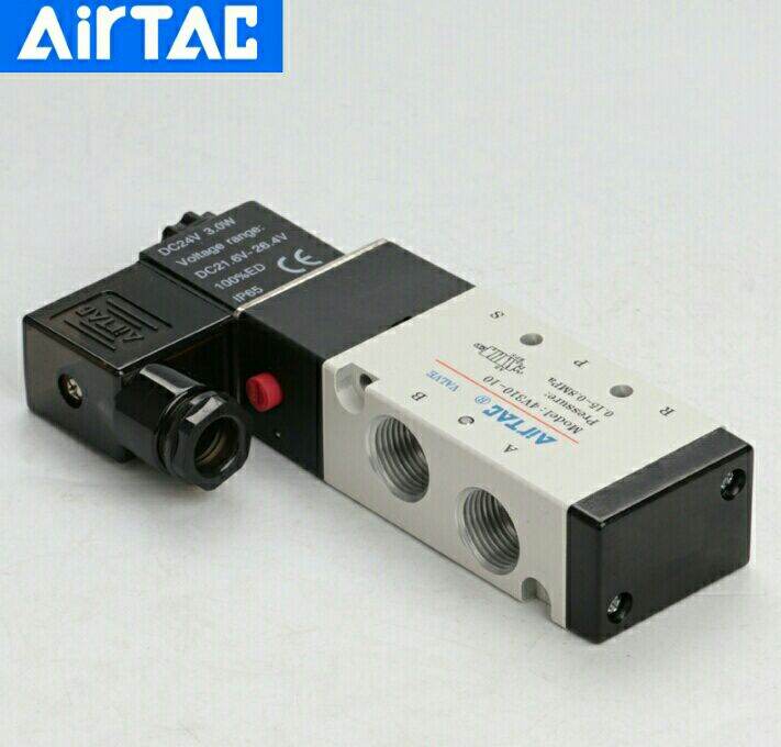 4V310-10B DC24,,4V210-08 4V110-06 (airtac) Solenoid Valve (5/2 way) - ร้าน พฤกษา นิวเมติก ...