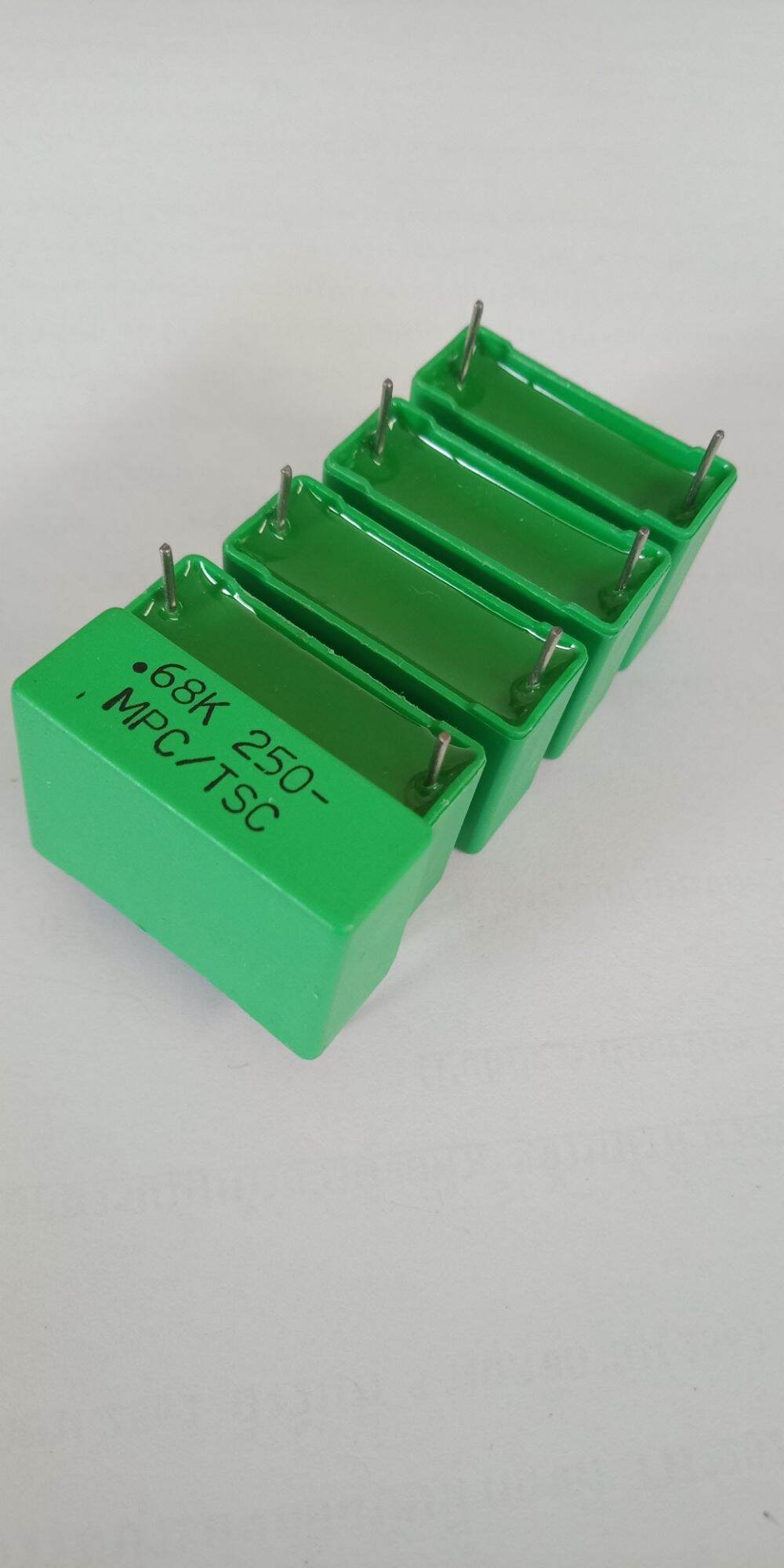 0.68UF 250V 0.68K 684PF 680nFนาโนฟารัต(แพ็ค5ตัว)คาปาซิเตอร์ Cโพลีขา22 ...
