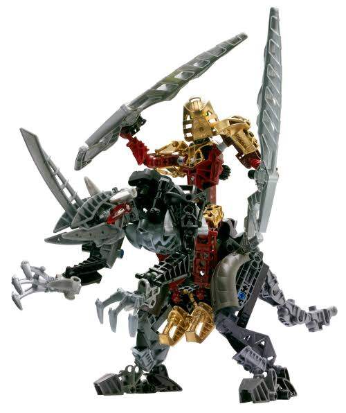 (Retired set ปี 2004) Lego Bionicle แท้ 8811 Toa Mangai, Lhikan and ...