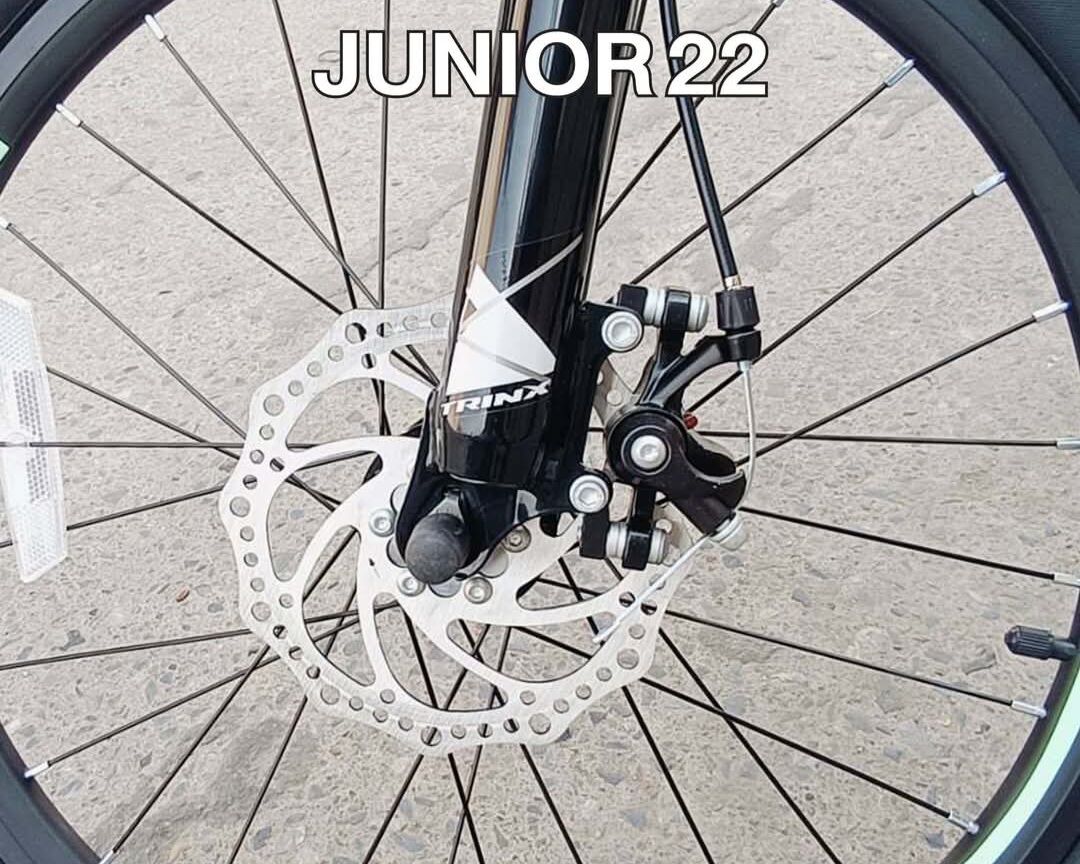 TRINX JUNIOR 22(ส่งฟรีผ่อน0) จักรยานเสือภูเขา ล้อ 22 นิ้ว เกียร์ SHIMANO 7SP โช้คหน้า ดิสก์เบรค ...