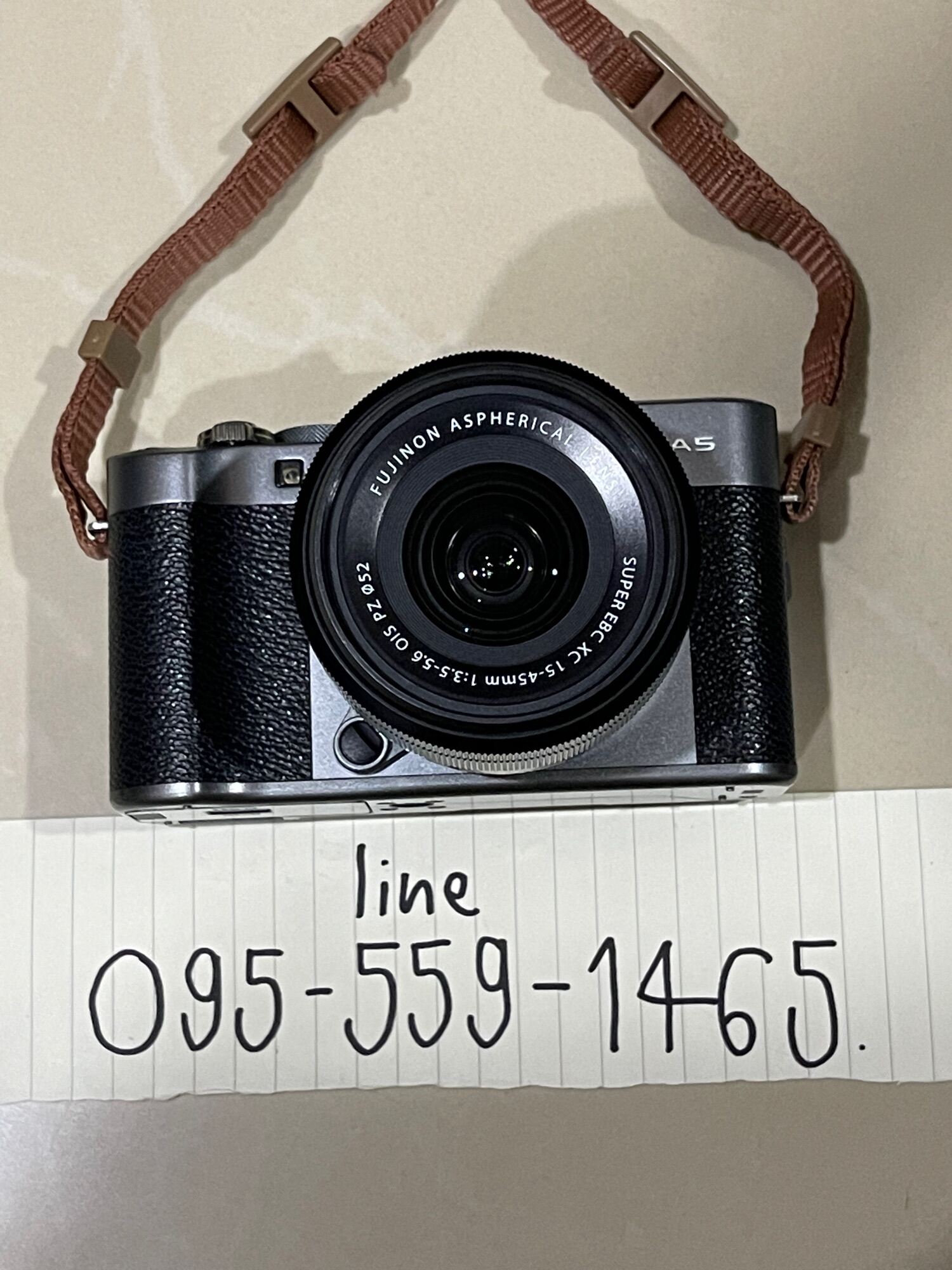 (สินค้ามือ2) กล้อง Fuji XA5 lens 15-45 WiFi selfie จอสัมผัส อุปกรณ์ -บอดี้กล้อง Fujifilm XA5 ...