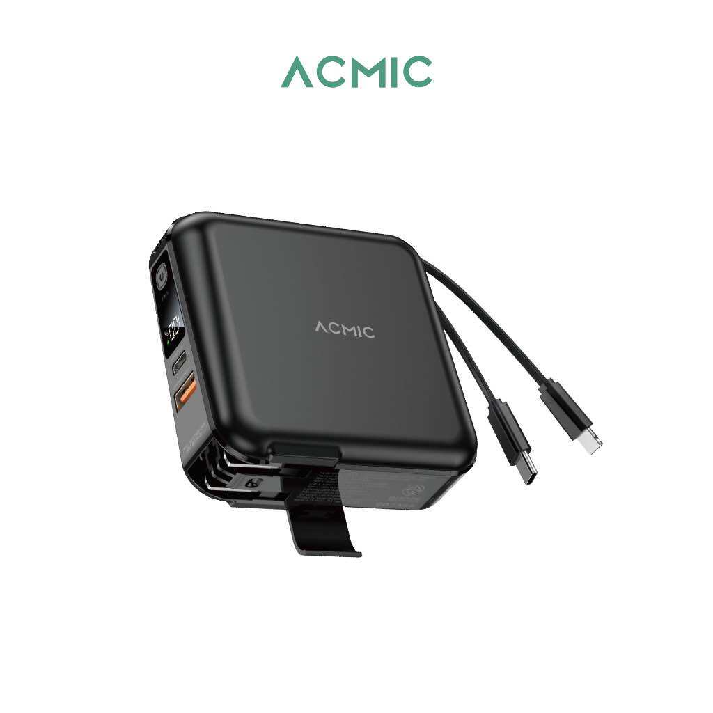 ACMIC 15000mAh W1501 ฟรีสถุงผ้าติกเกอร์ ของแท้ รับประกัน1ปี แบตสำรอง ...