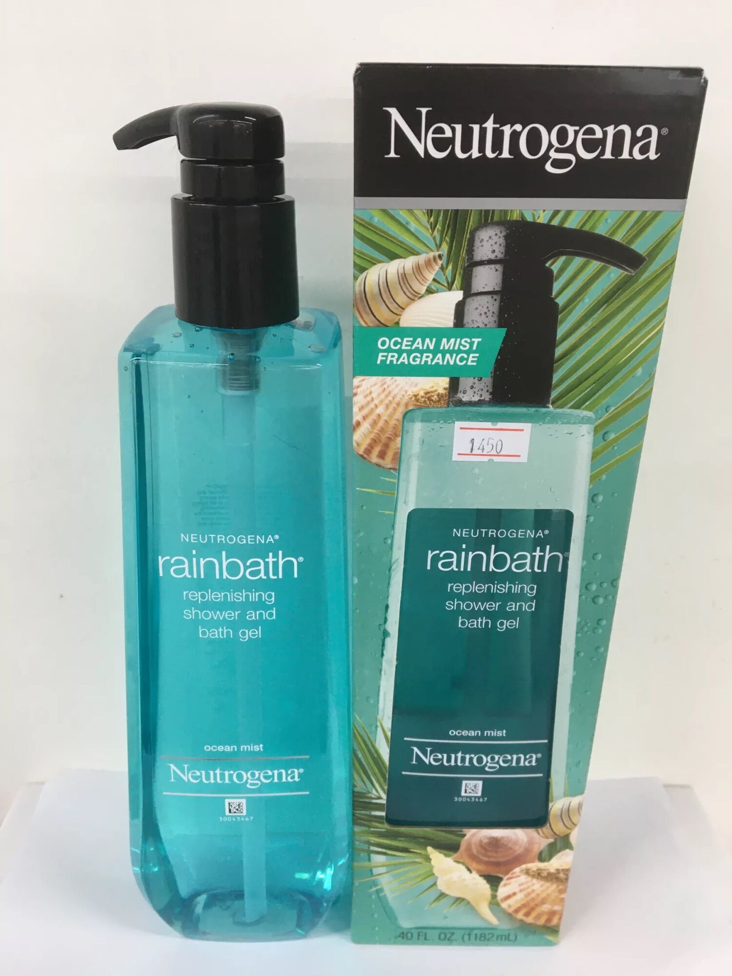 Neutrogena Rainbath Replenishing Shower and Bath Gel Ocean Mist 1182ml ...