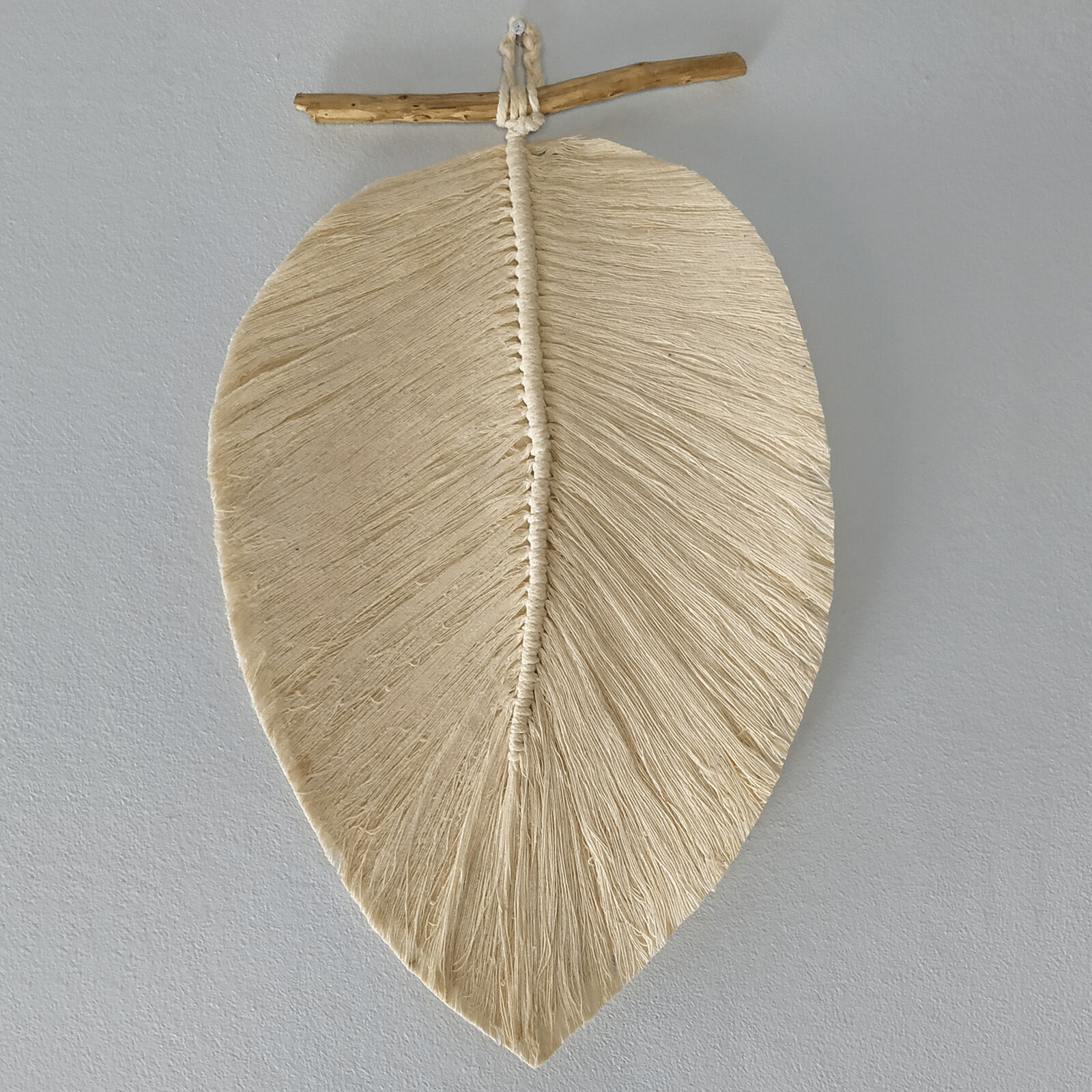 Macrame leaf wall hanging decor - Macrame knots - ThaiPick