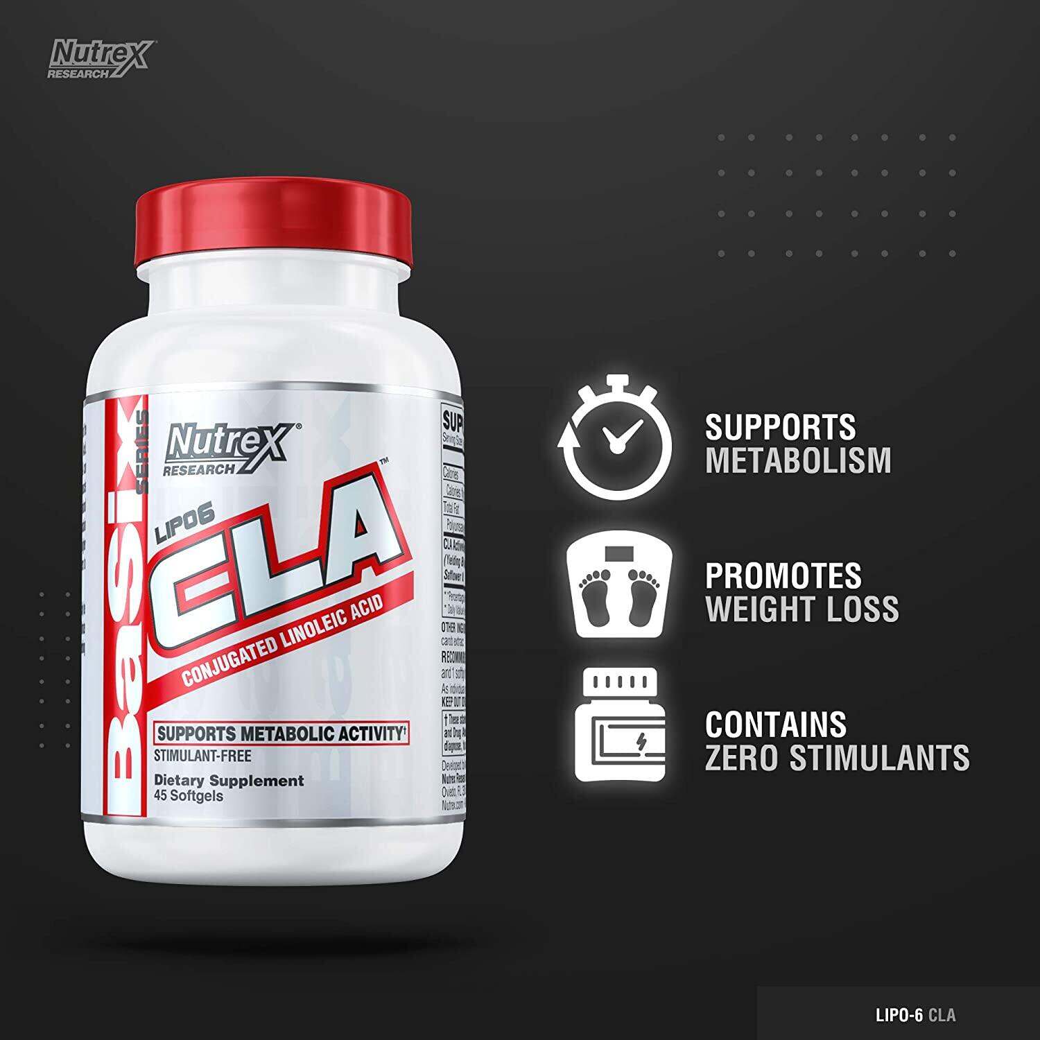 Nutrex research LIPO6 CLA (45softgels) | Lazada.co.th