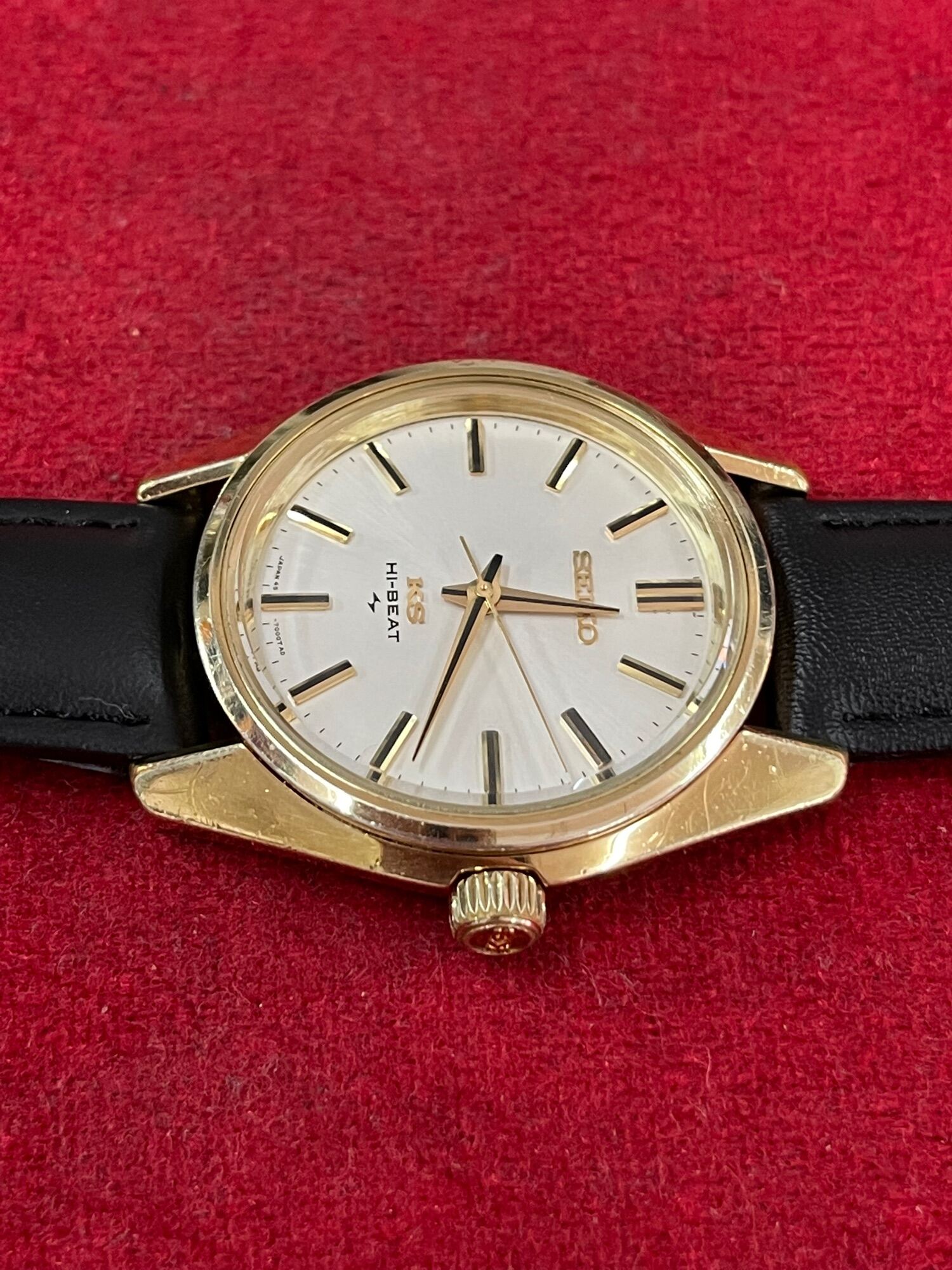 นาฬิกา KING SEIKO KS HI-BEAT 25 Jewels ระบบไขลาน นาฬิกาวินเทจ นาฬิกามือสองของแท้ - Watch WLT7777 ...