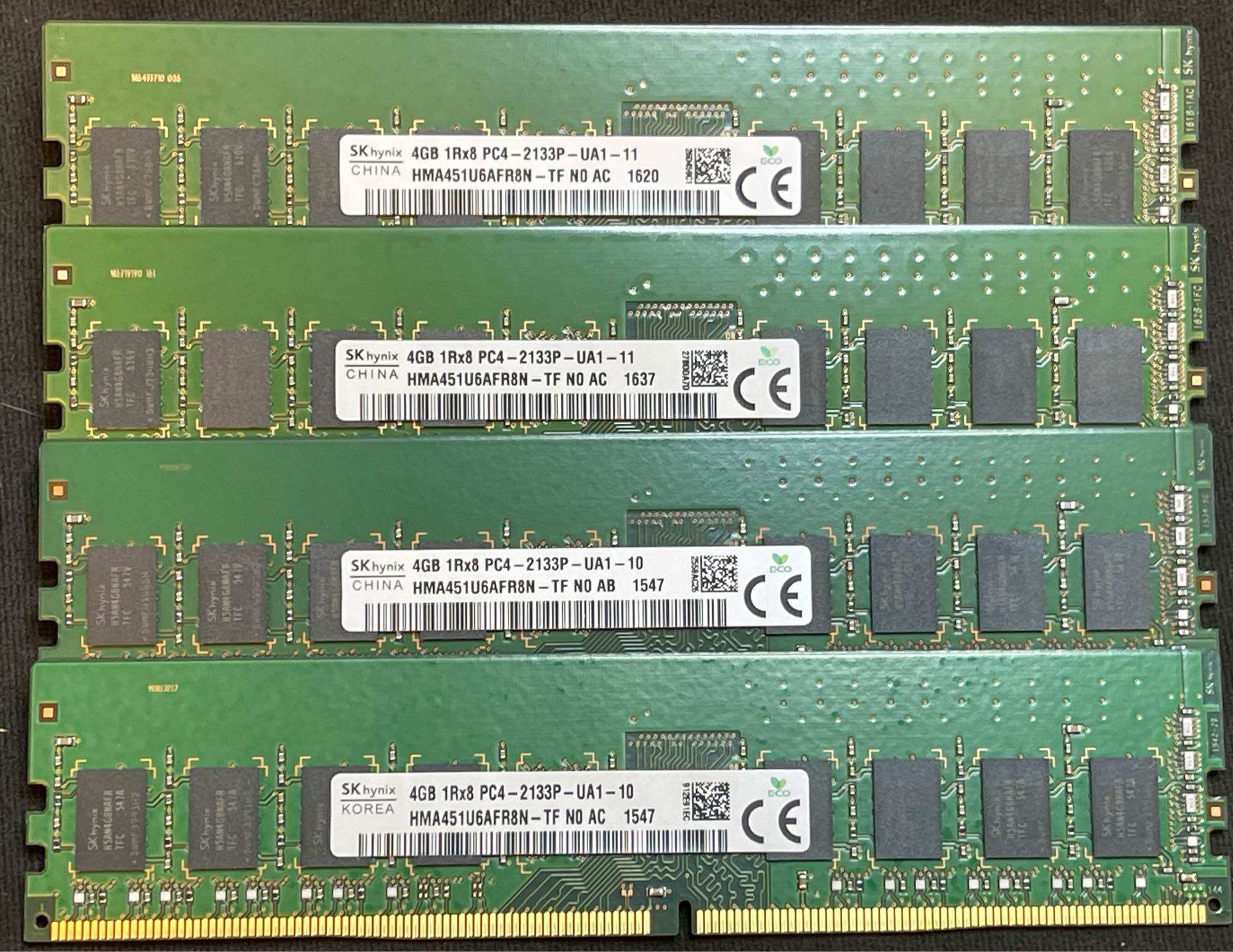 แรมเครื่องคอมพิวเตอร์ PC SK. hynix 4GB 1Rx8 PC4-2133P-UA1-10 | Lazada.co.th