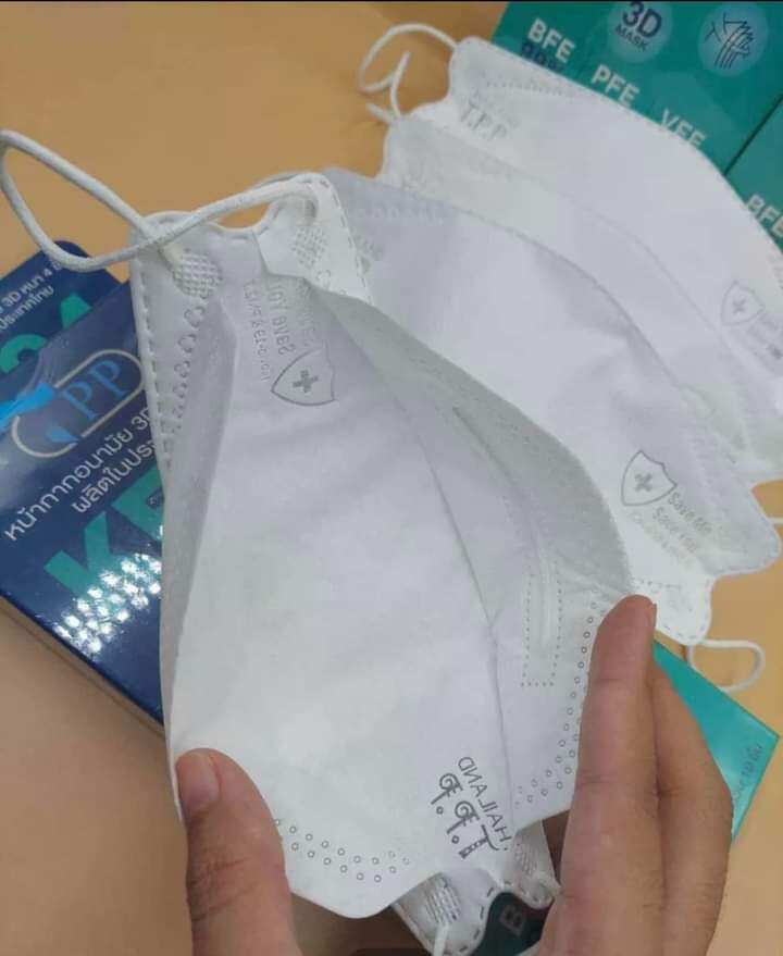 แมสTPP.แมสKF94แมสทางการแพทย์3Dหนา4ชั้น.1กล่อง10ชิ้น - Janphaka - ThaiPick