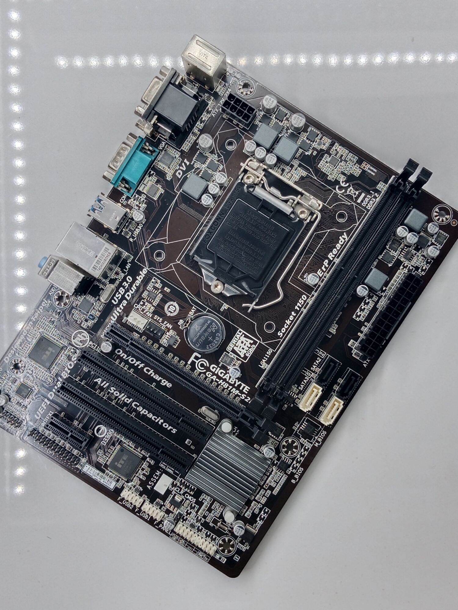 MAINBOARD (1150) GIGABYTE GA-H81M-S2PV DDR3 MICRO-ATX - KT COMPUTER2499 ...