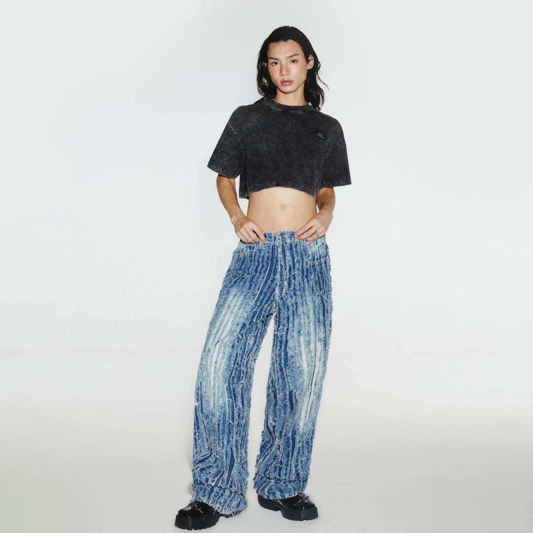 Merge Official - Fuzzy Jeans (ทุกไซส์ Pre-Order 15 วัน) - Merge ...