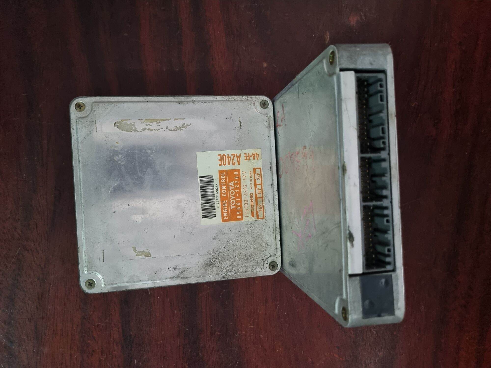 กล่องเครื่อง ECU Toyota 4A-FE // A240E ป้ายส้ม (แท้ญี่ปุ่น)เซียงกง ...