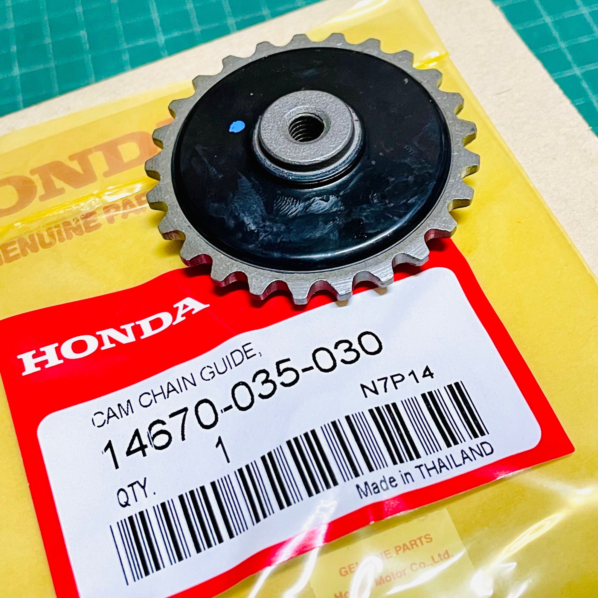 HONDA เกรดA เฟืองปั๊มน้ำมันเครื่อง ดรีม , เวฟ110 DREAM เก่า , NICE110 ...