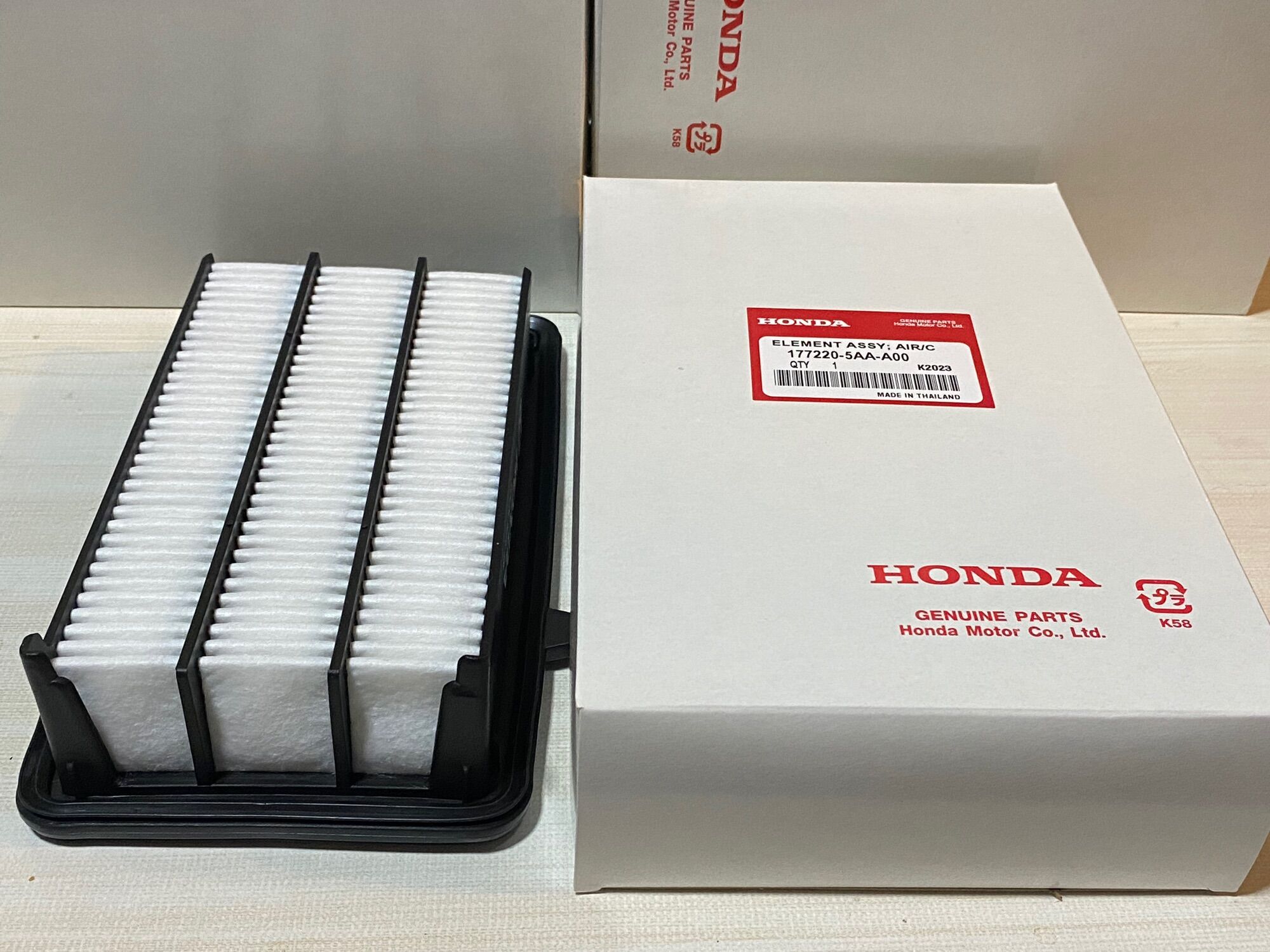 กรองอากาศ HONDA CIVIC FC 1.5 เทอร์โบ CIVIC FK 1.5 เทอร์โบ รหัสแท้ 17220 ...