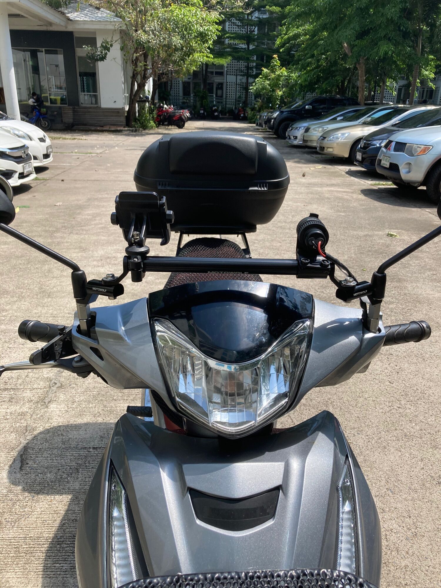 บาร์ยาว อลูมิเนียม Honda Wave 125 110 - Jpshop45 - ThaiPick
