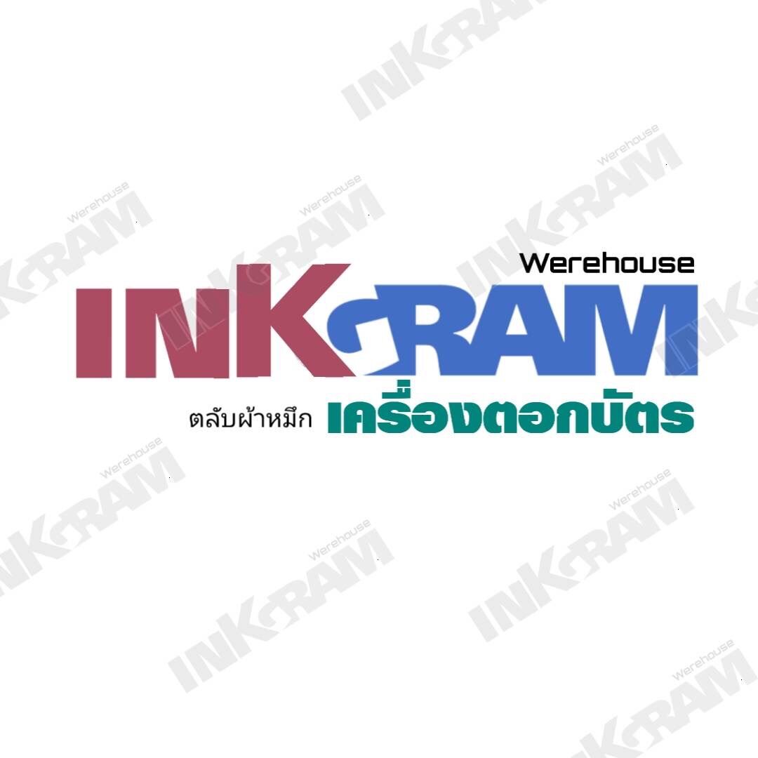 ผ้าหมึกสีดำแดง ใช้กับเครื่องตอกบัตร รีโอเคบ Neocal D 8bd 9cd 6bst 8bt