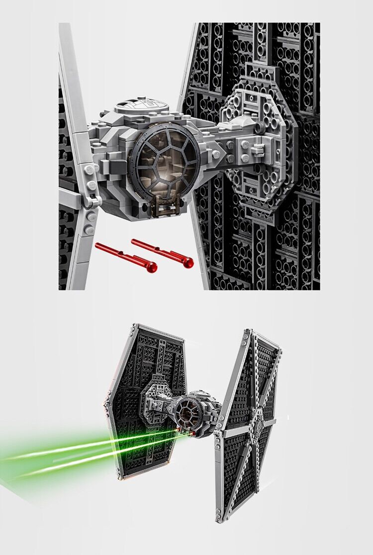 ตัวต่อเลโก้จีน Lego Star Wars Empire TIE Titanium Fighter 75211 Boy ...