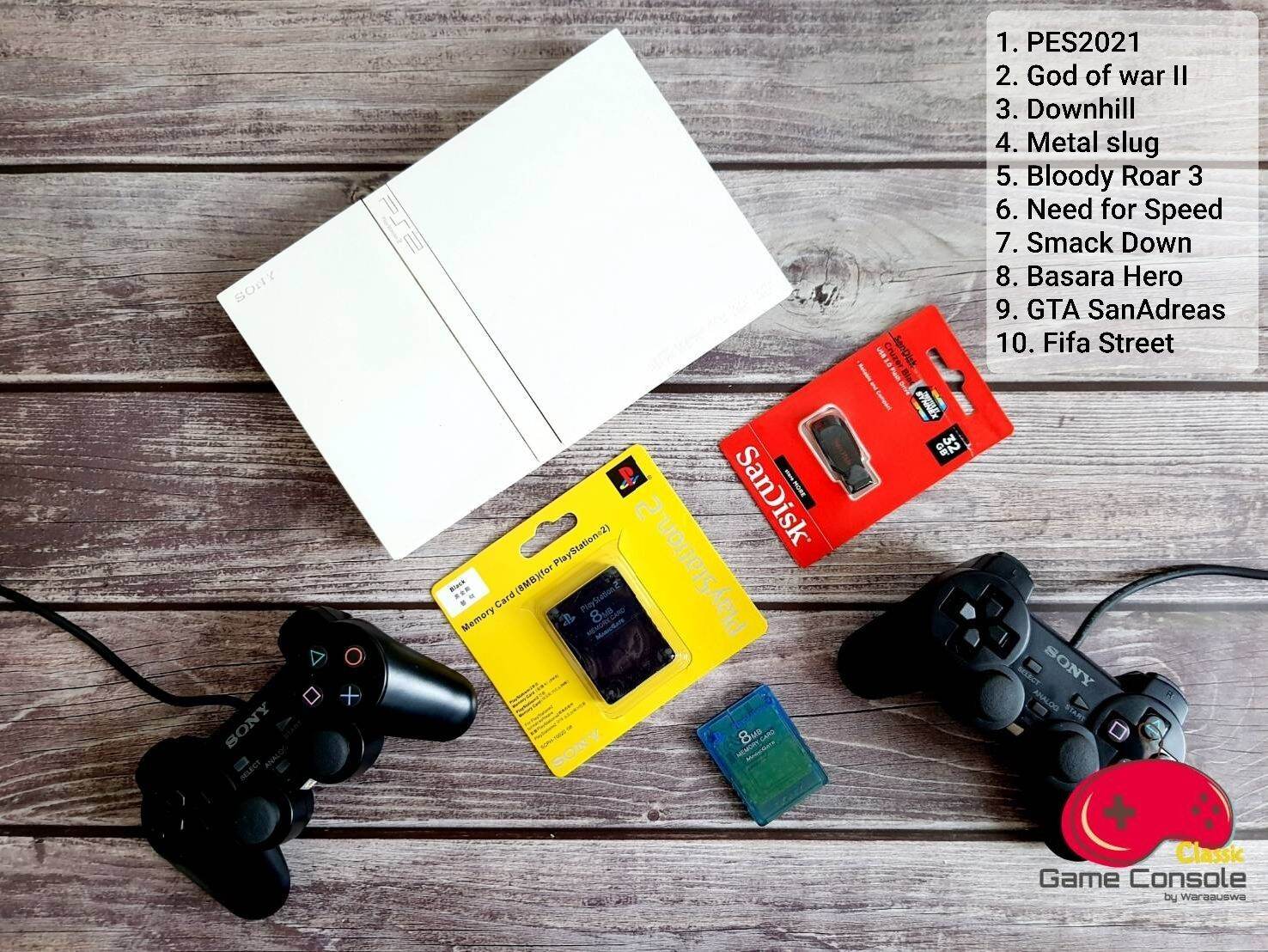 SET PS2 Slim เล่นเกมผ่านแฟลสไดร์เท่านั้น มีเกม PS2 ให้เลือก หรือ ทาง ...