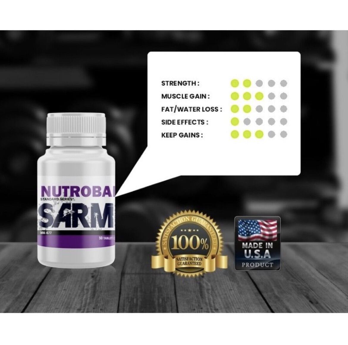 MK-677 Nutrobal Sarm Combo - Sarms Cadarine - ThaiPick