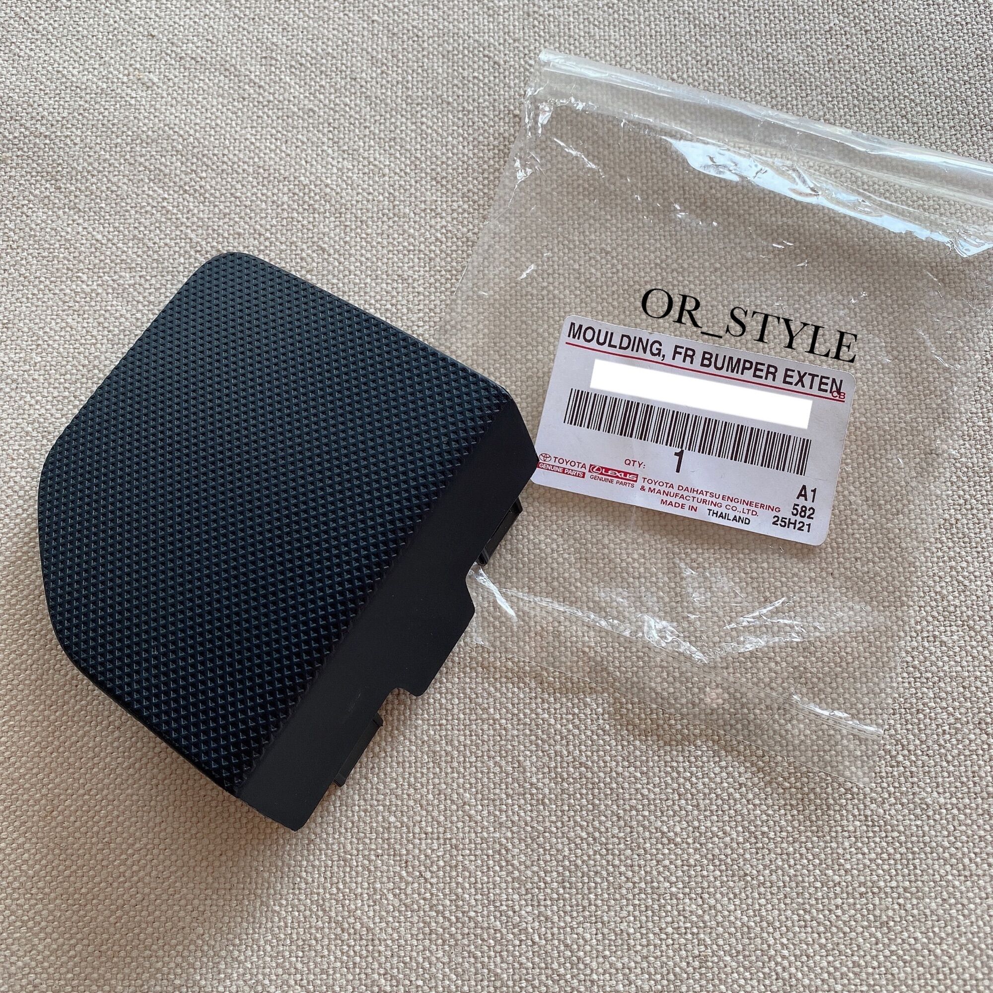 อะไหล่แท้ศูนย์ ฝาปิดรูลากรถ แผ่นปิดรูกันชนรถ VIOS 2013-2016 (CY-52721 ...