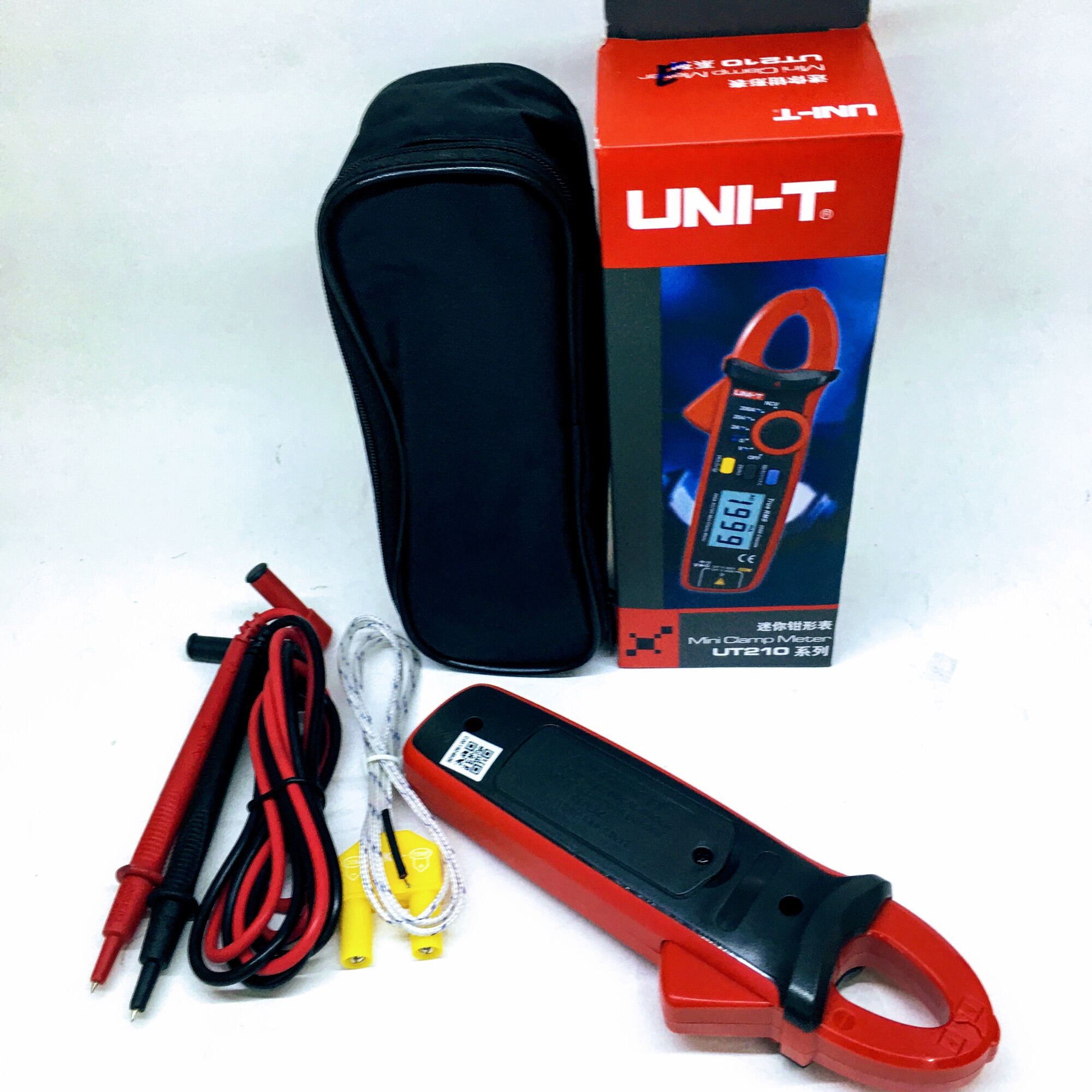 คลิปแอมป์ UNI-T UT210E UT210D clamp multimeter digital คลิปแอมป์ เเคล้ม ...