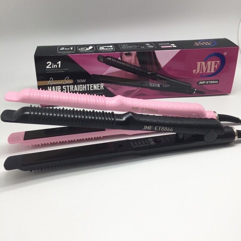 ส่งไว JMF-ET8866 ของแท้???? เครื่องหนีบผม เครื่องหนีบผมตรง ม้วนผม ปลายงุ้ม JMF 8866 หนีบผม ...