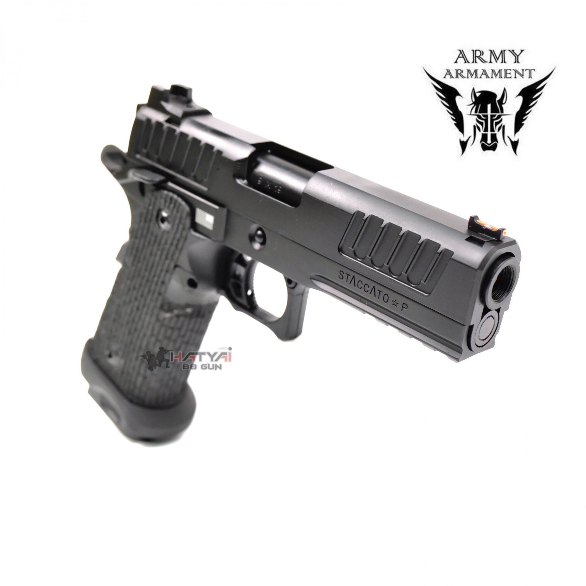 ARMY R603 STACCATO GBB แถมอุปกรณ์พร้อมเล่นครบชุด ,ของเล่นบีบีกันอัดแก๊ส ...