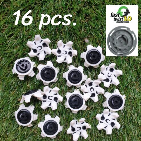 ปุ่มรองเท้ากอล์ฟ 16 pcs. Spikes golf cleats fast twist3.0 / tour lock ...