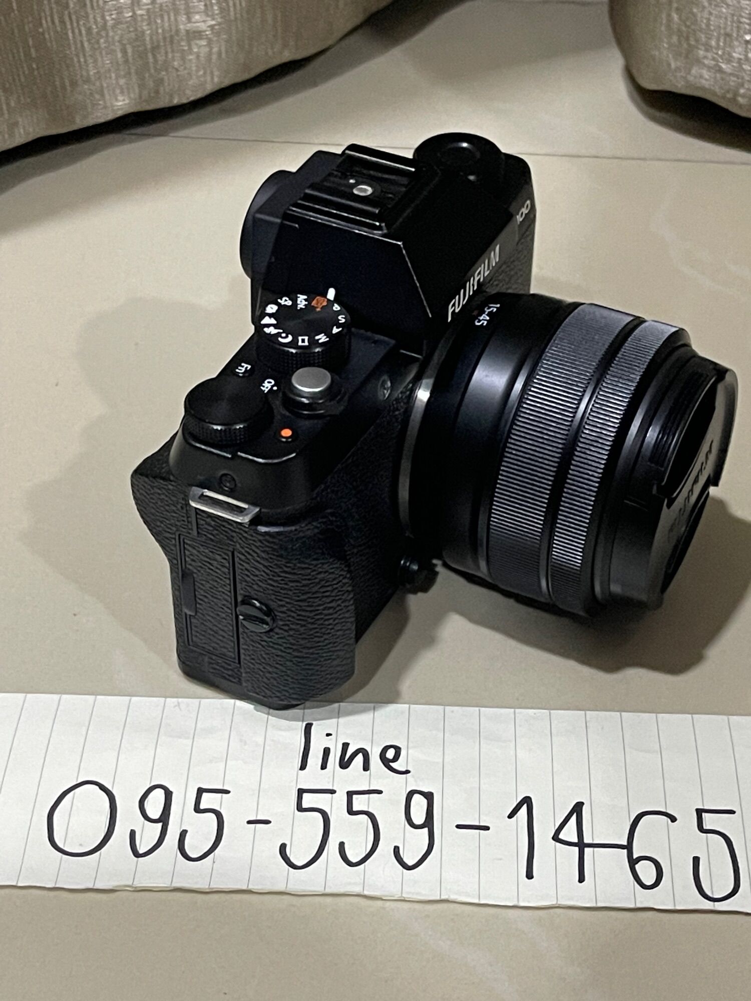 (สินค้ามือ2) กล้อง Fuji XT100 ติดเลนส์ 15-45 wifi เซลฟี่ได้ค่ะ อุปกรณ์ ...