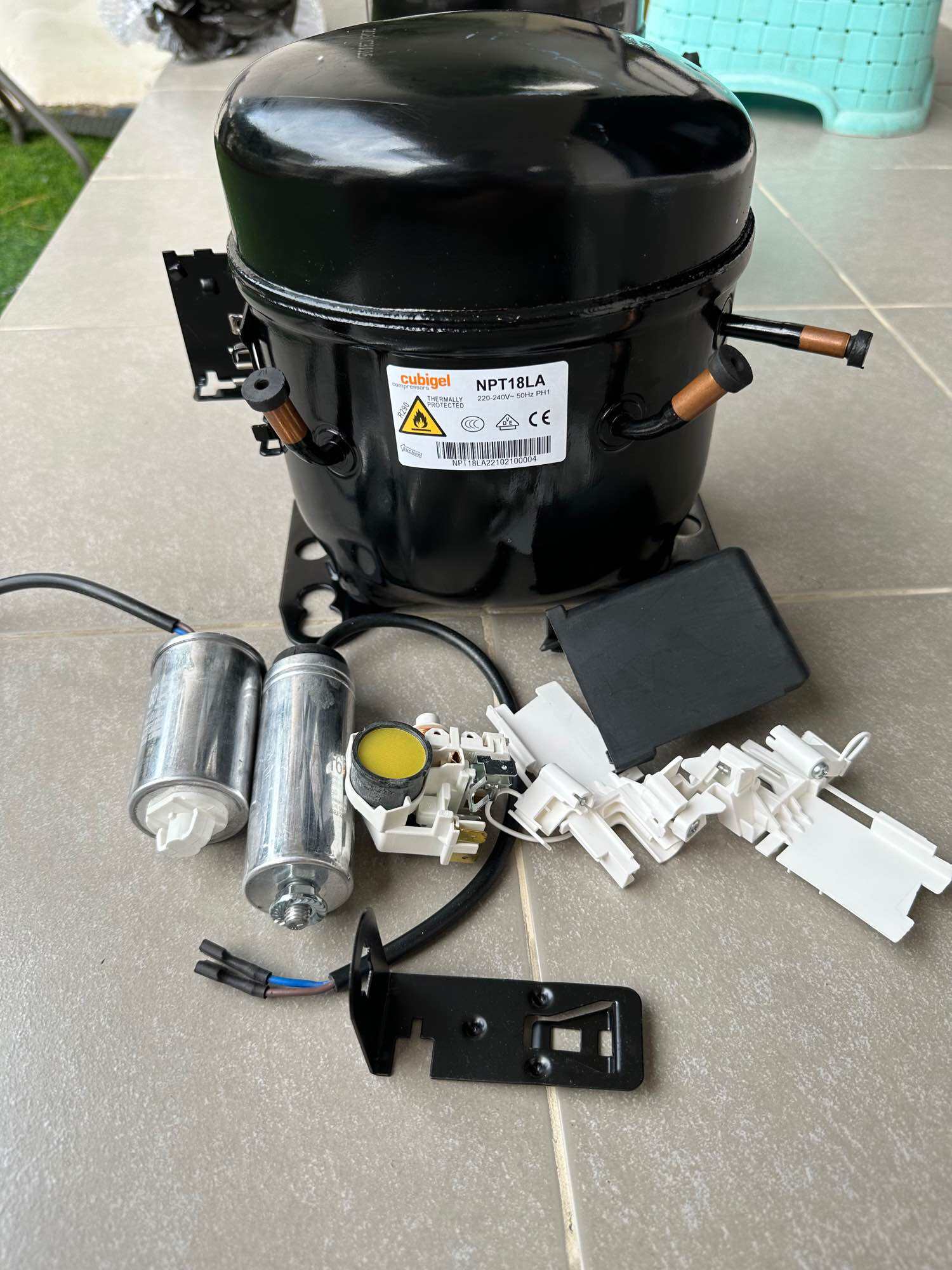 Cubigel NPT18LA ,R290,LBP,1/2HP,220V | Lazada.co.th