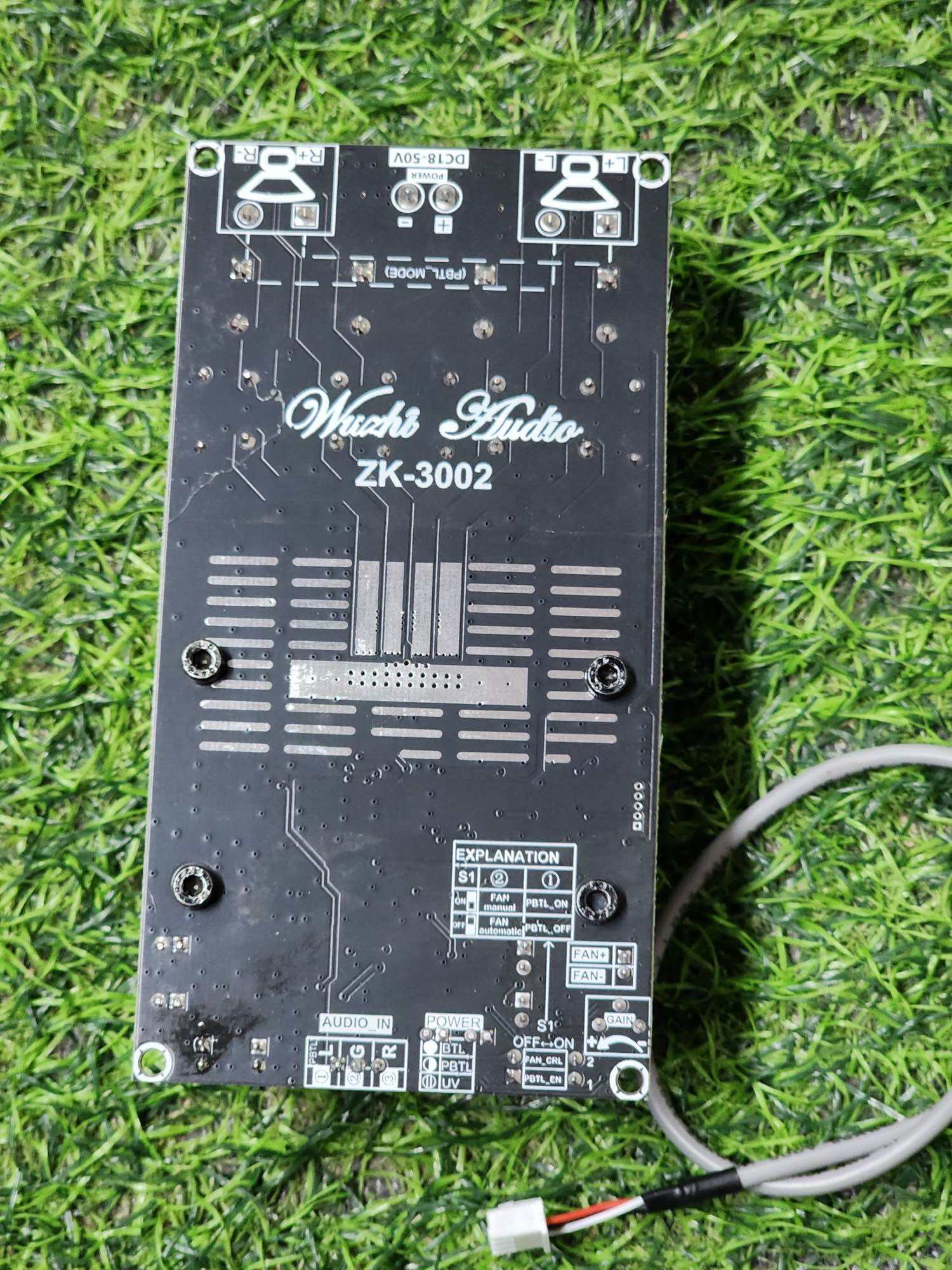 ZK 3002 ของแท้ 100 แอมป์ขับเบส TPA3255 300W2 DC18-50v แอมป์แยกซับ แอมป์ ...