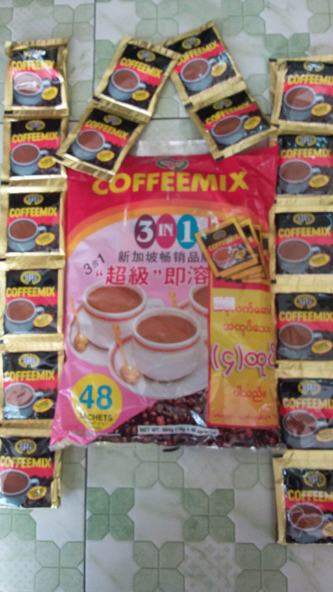 SUPER COFFEEMIX 3IN1, 48 SACHETS, is perfectly blended with coffee ...