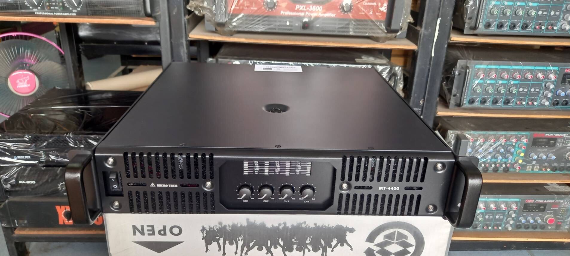 แอมป์ขยาย4CH MICRO TECH MT-4400 คลาสH หม้อแปลง - NYXShop - ThaiPick