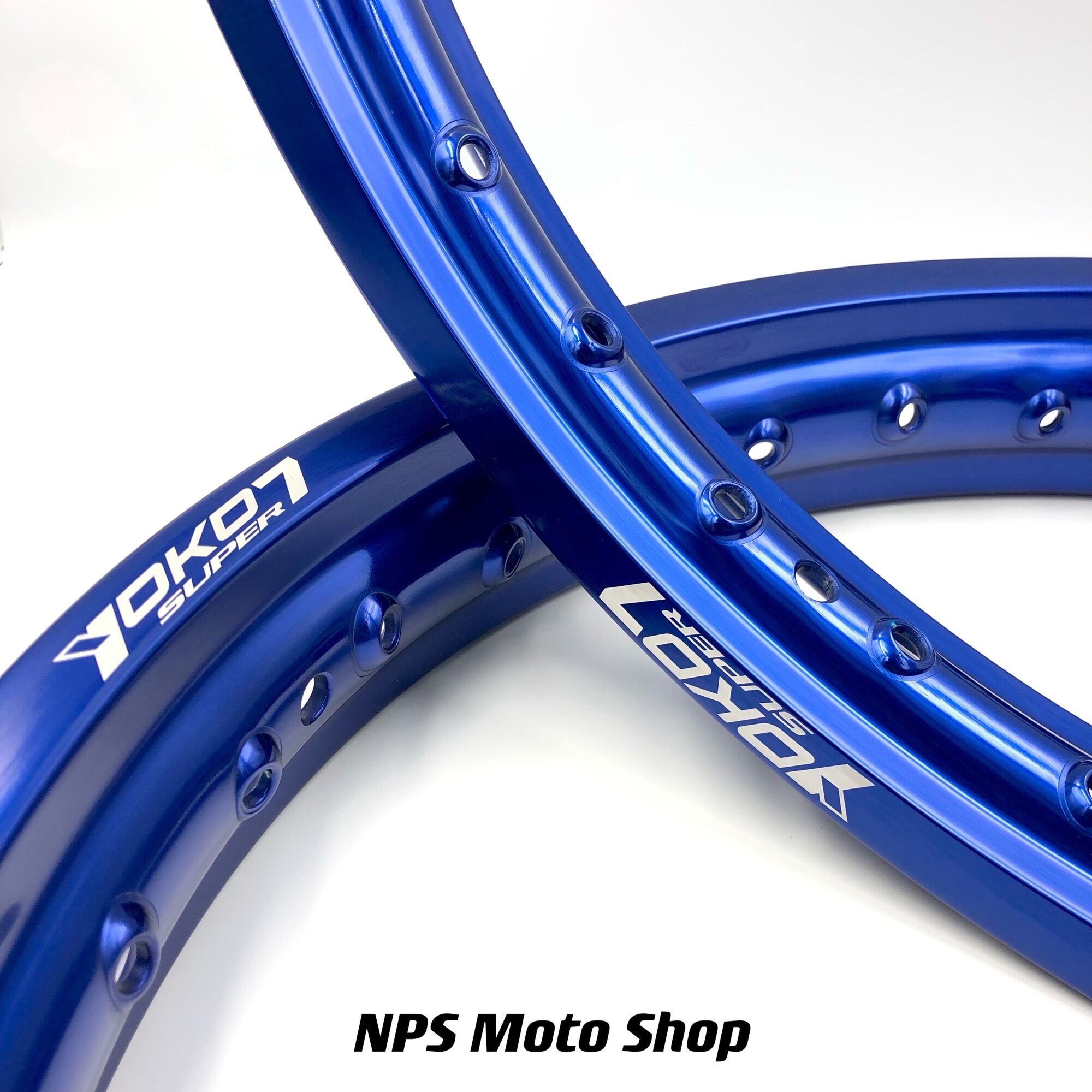 ล้อ yoko super7 ขอบ 21/18 และ 19/17 สำหรับรถวิบาก (อลูมิเนียมเกรดแข็ง ...