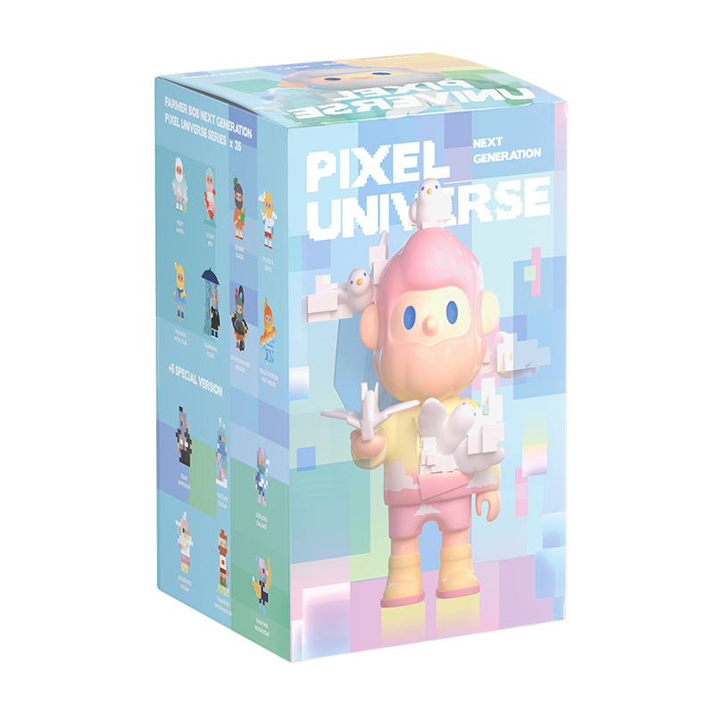 Finding Unicorn FARMER BOB Next Generation·Pixel Universe Series Blind Box（10 Loose Boxes ...