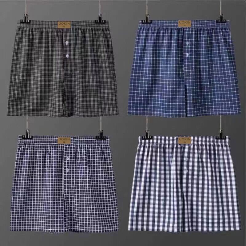 กางเกงบ๊อกเซอร์ผู้ชาย Boxer L-2XL แบร์น UOKIN เนื้อผ้านิ่ม ใส่สบาย เกรด ...