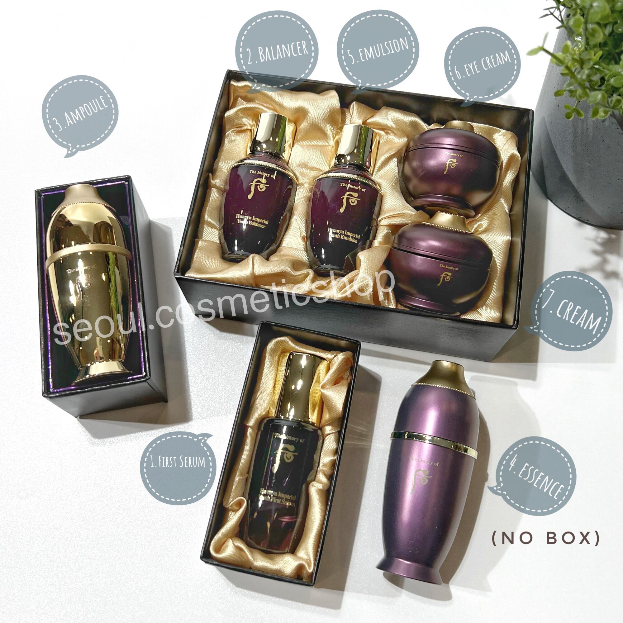 (Full Set 7 ขั้นตอน & จัดเซ็ตครบ 7 ขั้นตอน Whoo ไลน์ม่วง )𝐓𝐡𝐞 𝐇𝐢𝐬𝐭𝐨𝐫𝐲 ...