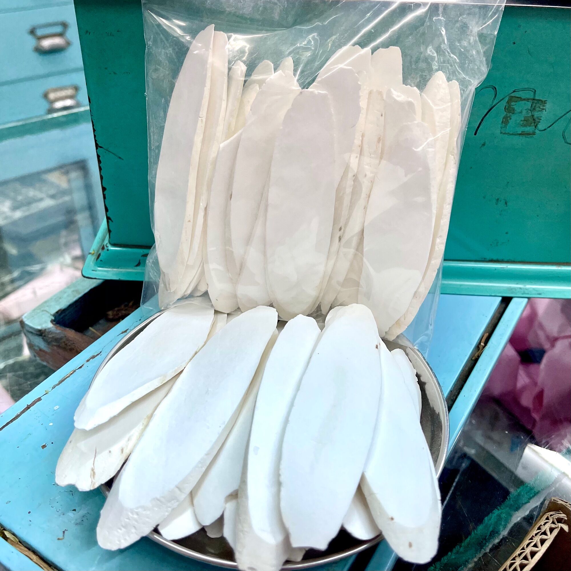 ฮ่วยซัว 200 กรัม ของแท้ เกรดA (淮山片 200g) Chinese yam ห่วยซัวแผ่น 山药 ไหว ...