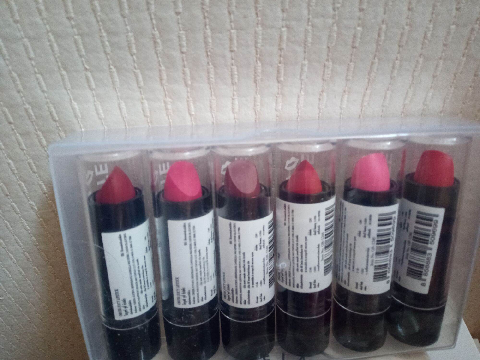 (1แพคมี6แท่ง) Obuse Juicy Lipstick Vivid Matte ลิปสติค เนื้อแมท ละเอียด ...