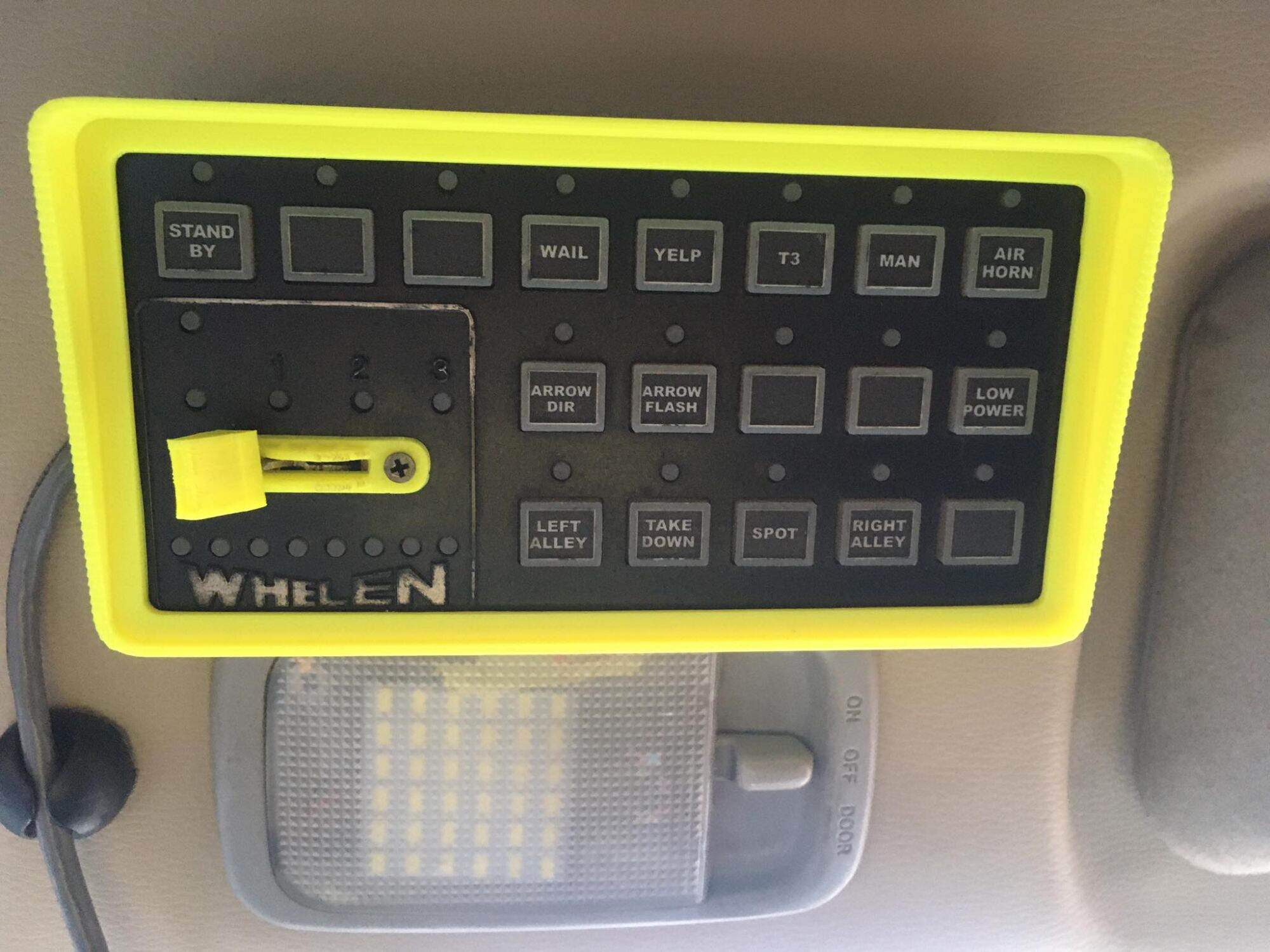 กรอบกล่องเสียง ไซเรน whelen cencom gold , cencom sapphire จัดส่งเร็ว มี ...