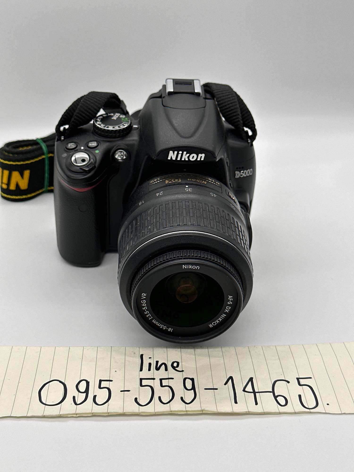 (สินค้ามือ2) กล้อง Nikon d5000 ติดเลนส์ 18-55 ใช้งานเต็มระบบ ชัตเตอร์ 1 ...