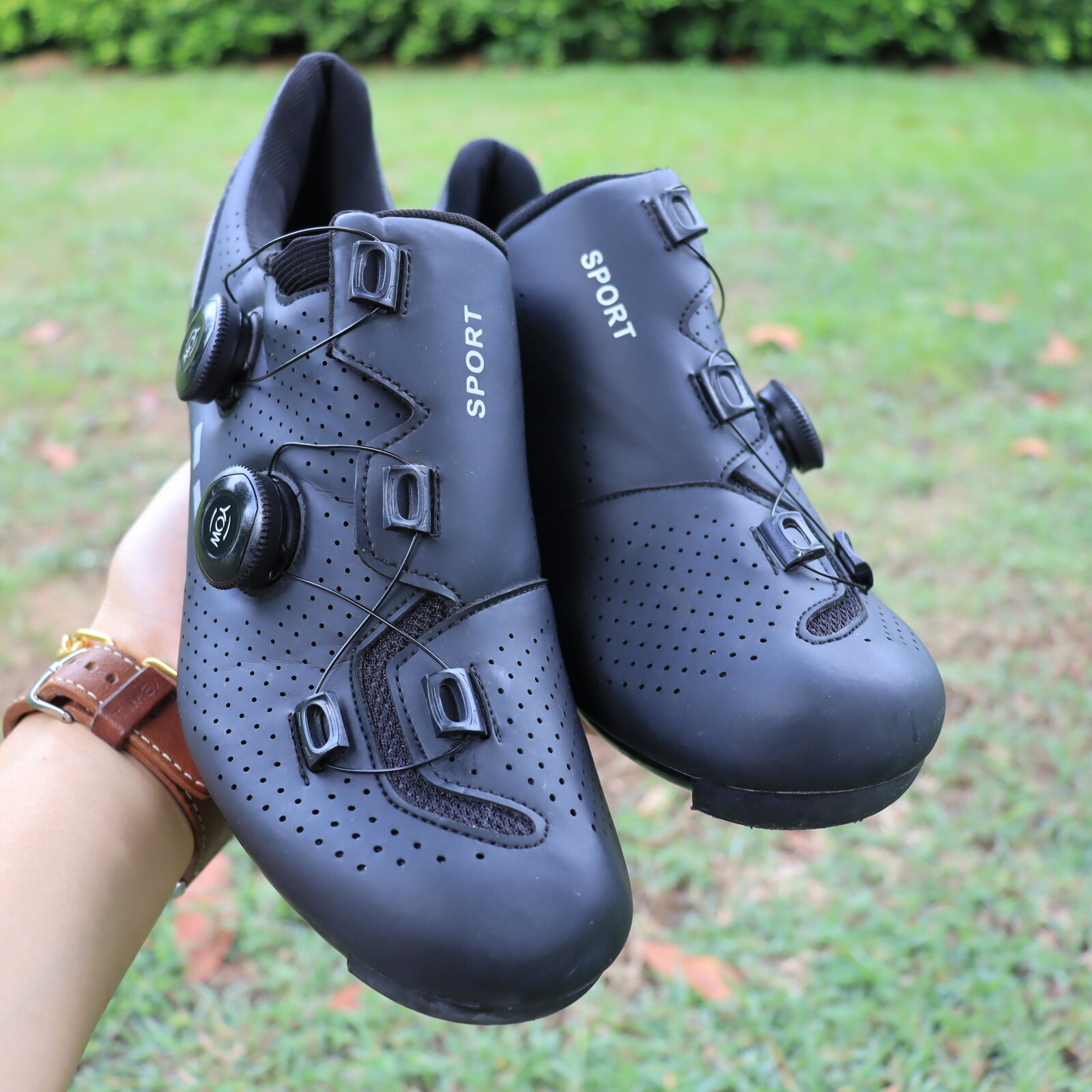 ส่งฟรี YOW Sport Cycling Road Spinning Shoes size EU 42 Mens Dial ...