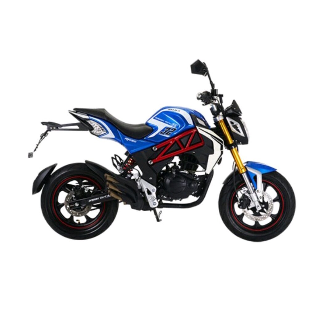 Ryuka Break out RK150 มอเตอร์ไซค์ริวก้า ผ้าเบรค ล้อหลัง แท้ศูนย์ ...