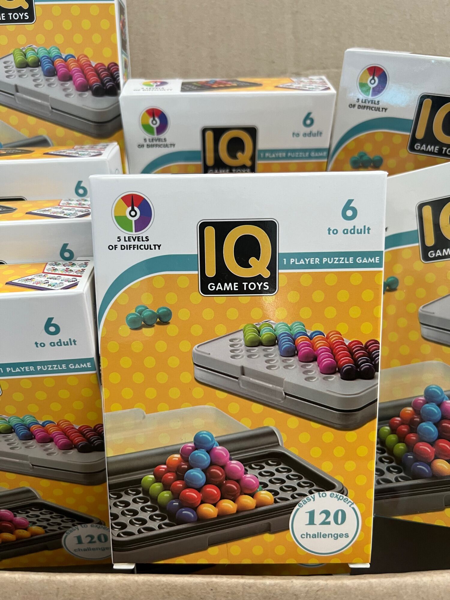 Kanoodle ตัวต่อเสริมไอคิว IQ GAME TOYS PUZZLER 120 ความท้าทาย ของเล่น ...