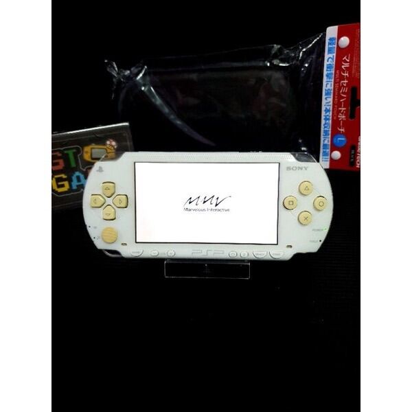 Sony PSP-1000 Ceramic White 32 GB. JAPAN แปลงลงเกม CFW 6.61 Pro C - จี ...