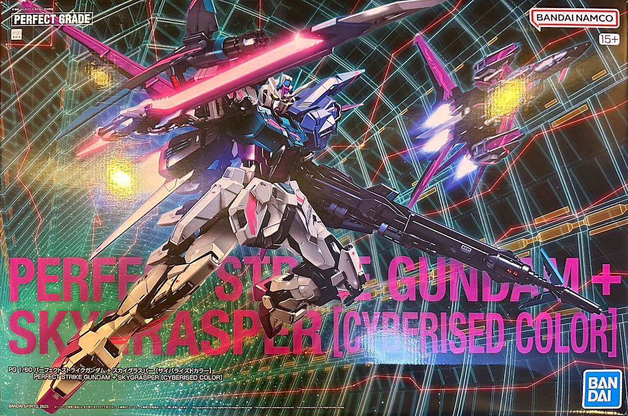 Pg 1/60 Perfect Strike Gundam + Skygrasper Cyberised Color [Limited ...