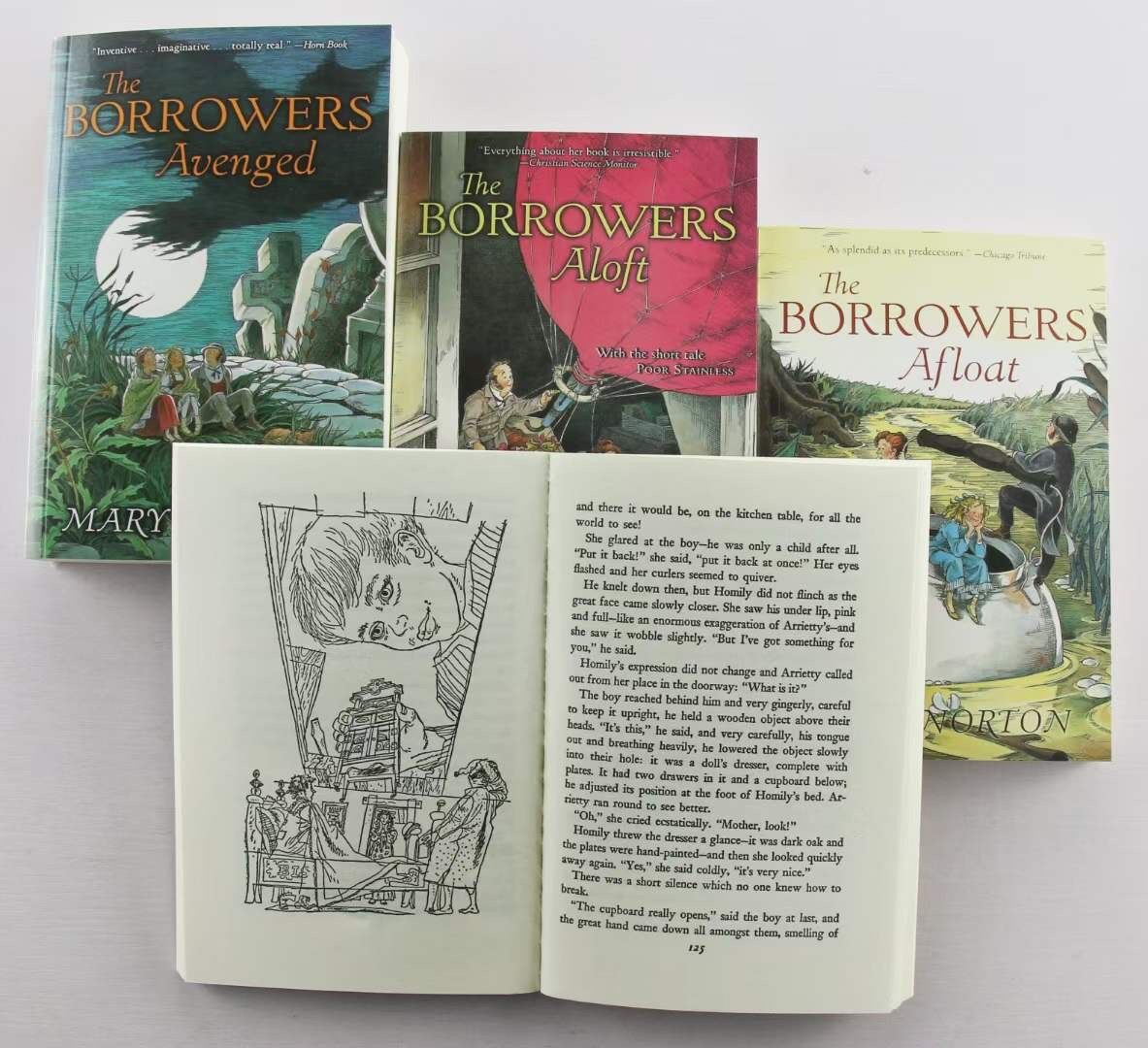 The Complete Adventures of the Borrowers 5 Books Set Ages 7-11 ...