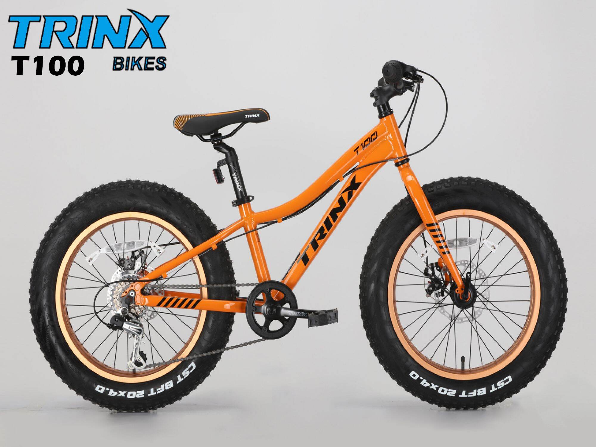 จักรยานเสือภูเขา TRINX T100 ล้อโต20นิ้ว อลูมิเนียม Shimano7sp | Lazada ...