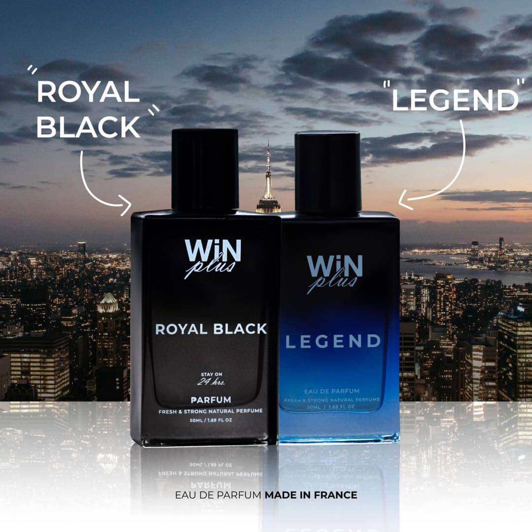 น้ำหอมแพ็คคู่Winplus LEGEND 💙& ROYAL BLACK 🖤 หอมติดทนนาน24ชั่ว | Lazada ...