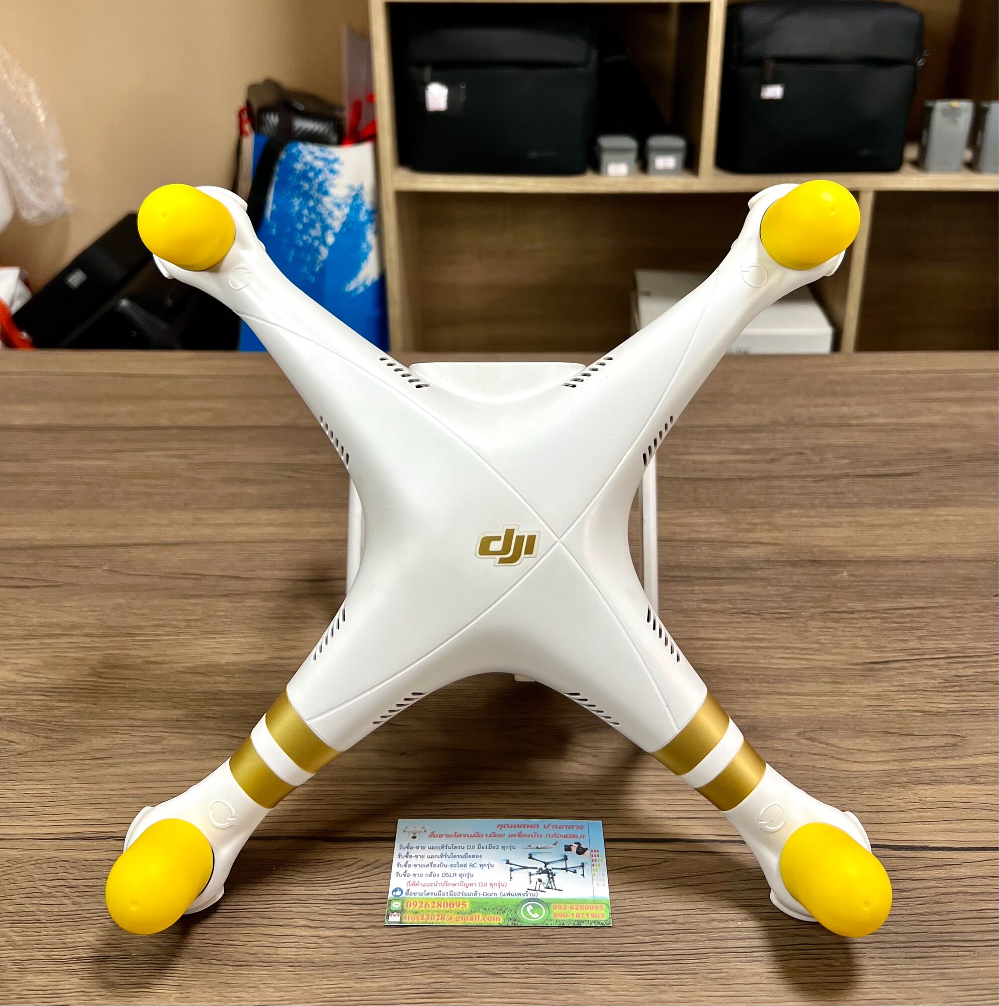 Dji Phantom 3 pro สภาพสวยมากมากอุปกรณ์ครบพร้อมใช้งาน รหัส TD-201 - ทีดี ...